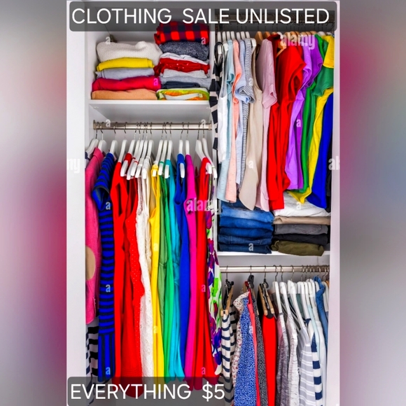 Other | Unlisted Clothing Sale | Poshmark